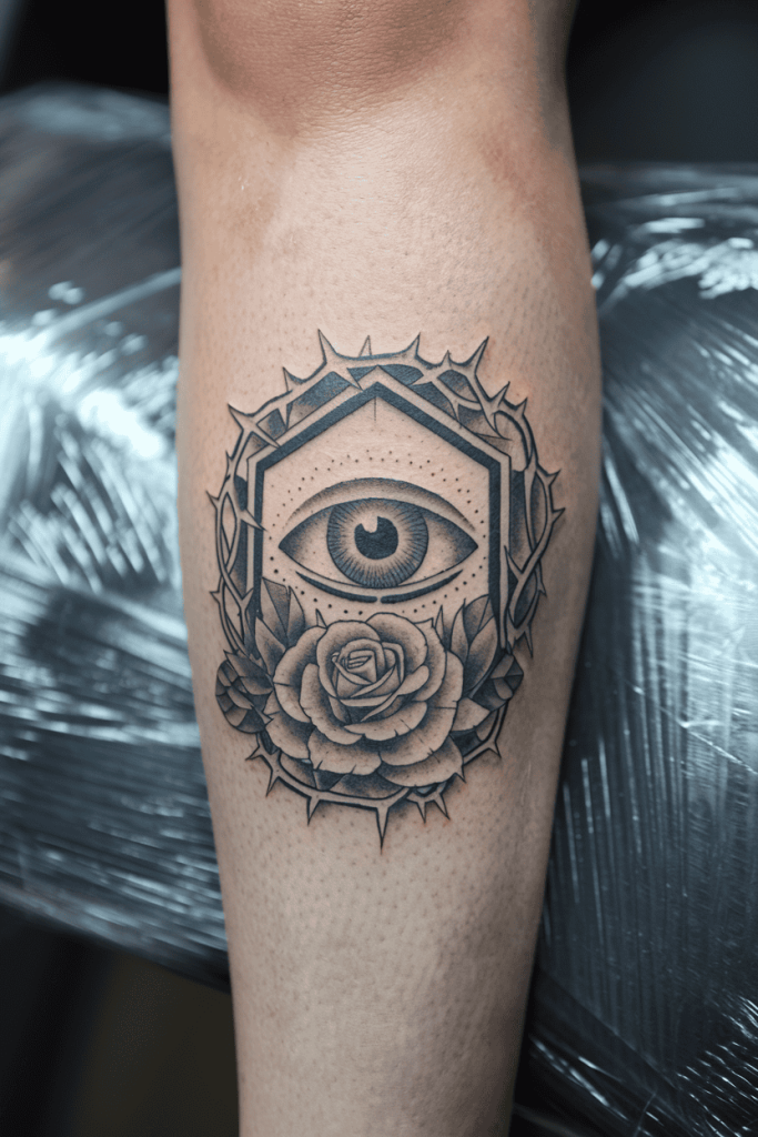 Mesmerizing All-Seeing Eye Tattoo Ideas for Mystical Vibes