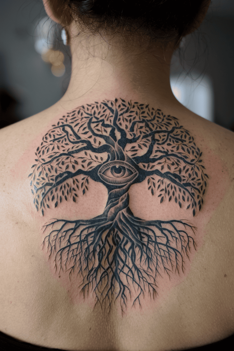Mesmerizing All-Seeing Eye Tattoo Ideas for Mystical Vibes