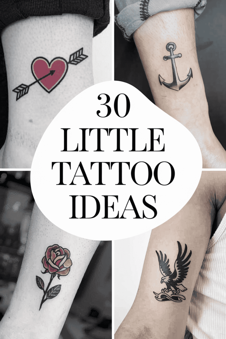 23 Adorable Little Tattoos: Small in Size, Big in Meaning