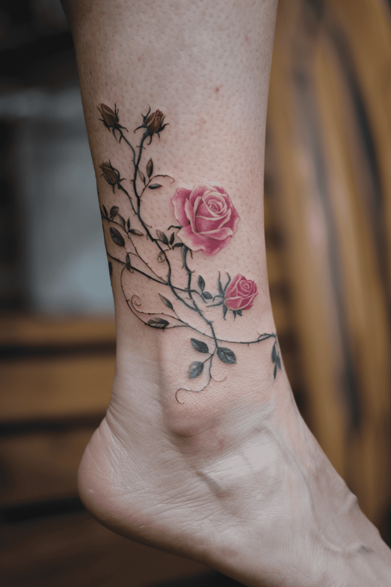 22 Feminine Floral Tattoos for a Burst of Beauty