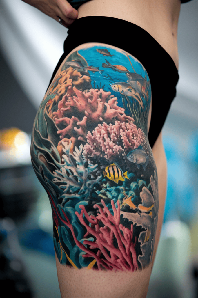 21 Ocean Tattoo Designs for Marine Enthusiasts