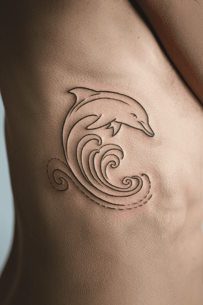 21 Playful Dolphin Tattoo Ideas for Women