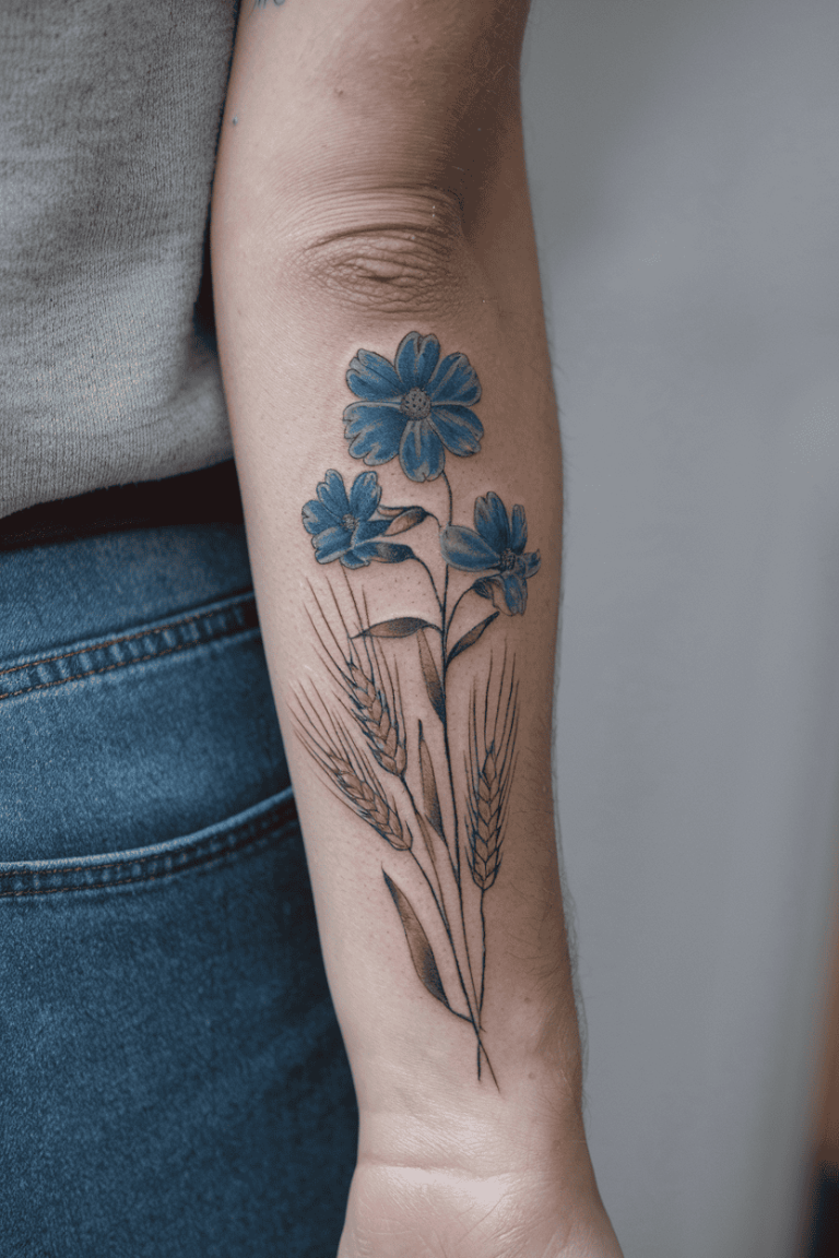 22 Feminine Floral Tattoos for a Burst of Beauty