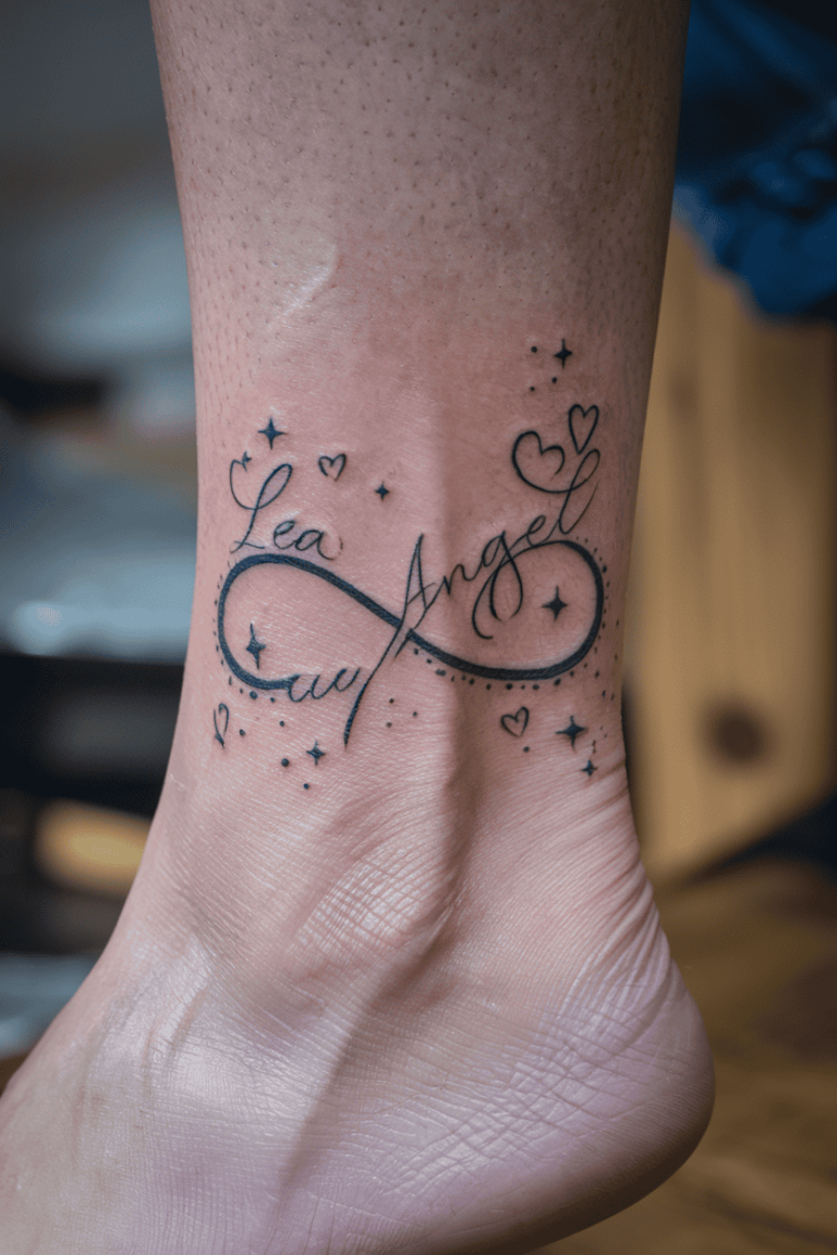 20 Touching Grandchildren Tattoos to Celebrate Family