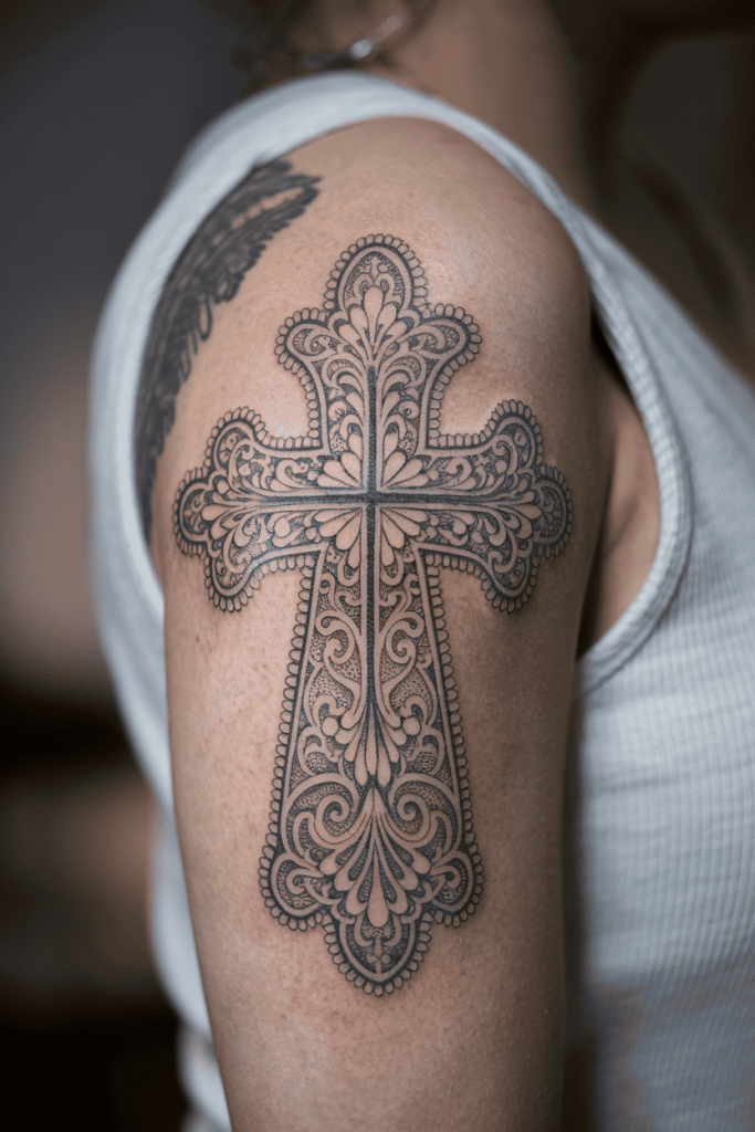 21 Symbolic Cross Tattoo Ideas for Women
