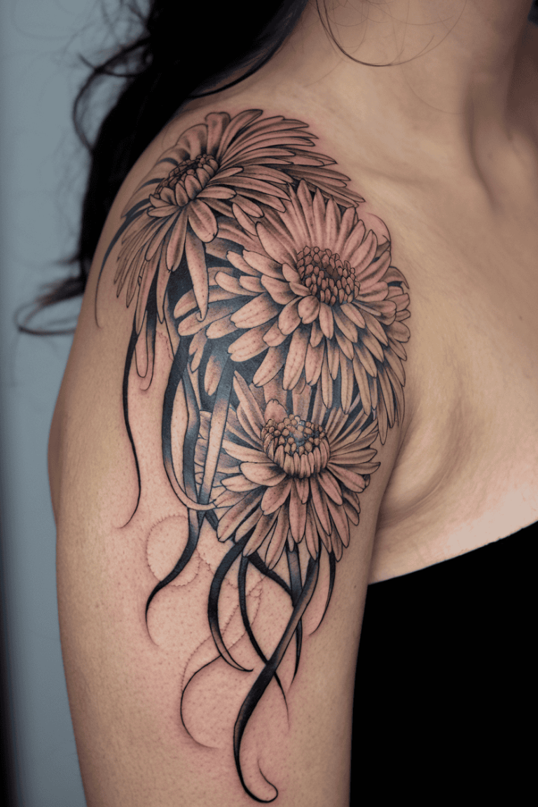 22 Beautiful Birth Flower Tattoos for a Personalized Touch