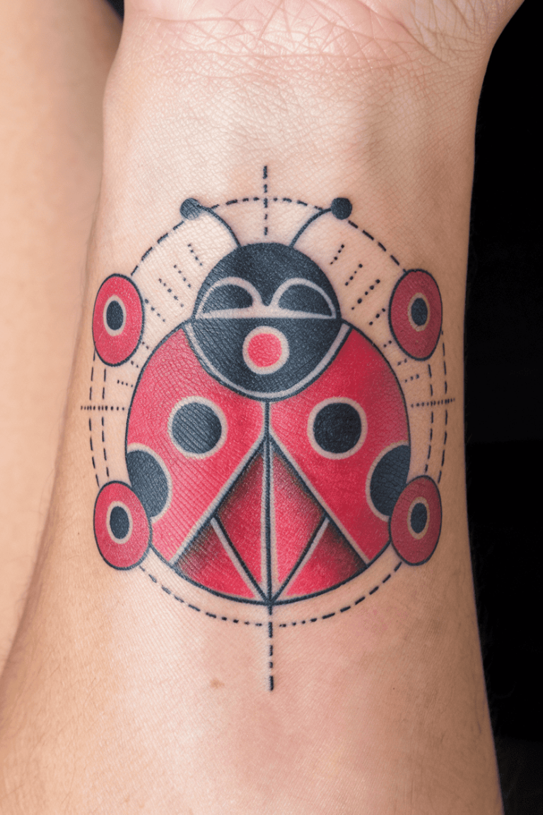 30 Adorable Ladybug Tattoo Designs for a Cute Touch