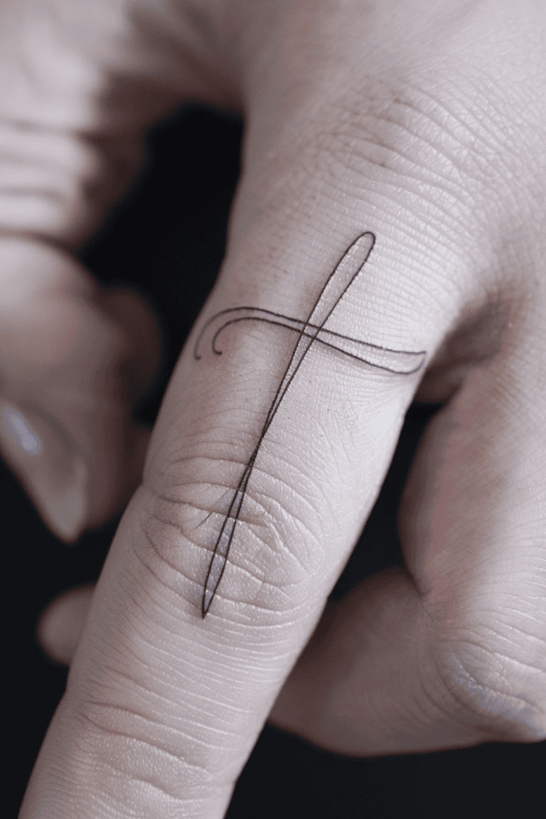 21 Symbolic Cross Tattoo Ideas for Women