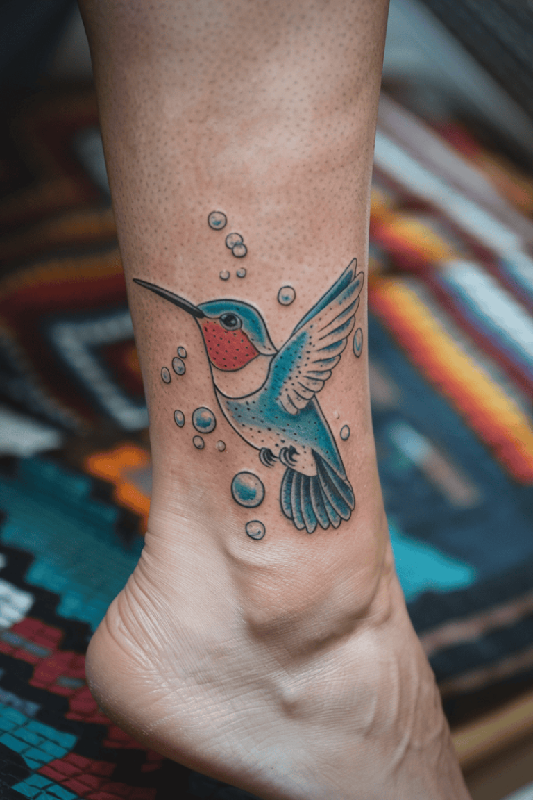 30 Sweet Hummingbird Tattoo Ideas for a Delicate Touch