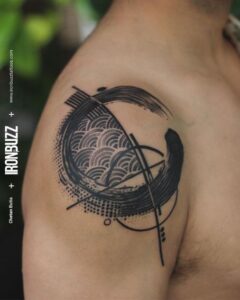 45+ Cool Enso Tattoos Showing the Circle of Life